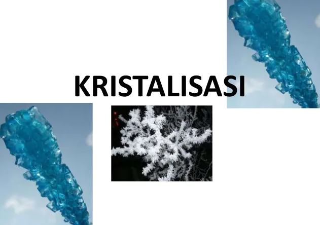 Metode Pemisahan Campuran Secara Kristalisasi, Jenis, dan Contohnya