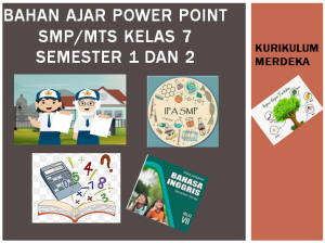 PPT Matematika Kelas 7 SMP MTs Semester 1 dan 2 Kurikulum Merdeka